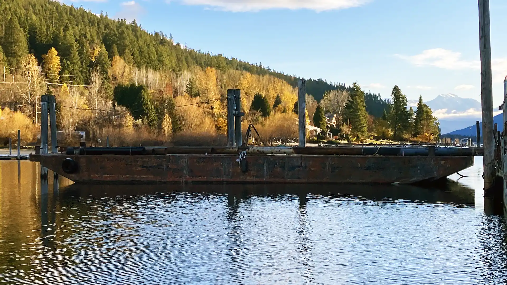 PRICE REDUCED 1951 CPR Flat Barge No.7 For Sale - Summit Truck ...