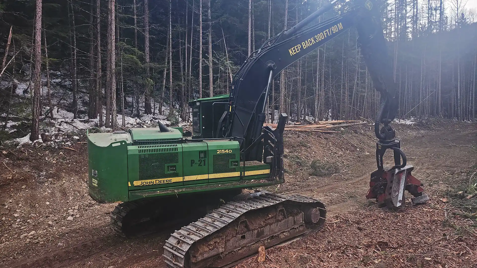 PRICE REDUCED 2014 John Deere 2154D Processor For Sale - Summit Truck ...